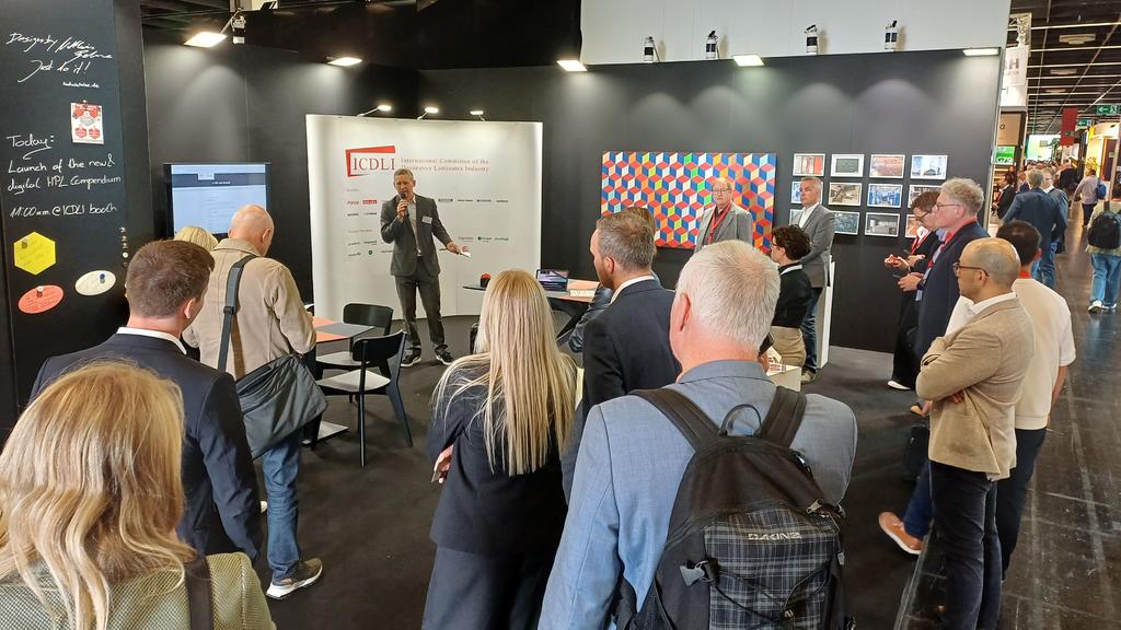 ICDLI presents first digital HPL compendium at interzum in Cologne